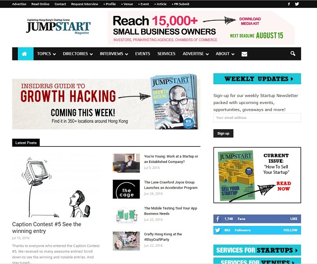 Running a Startup Magazine in Hong Kong – 新傳網